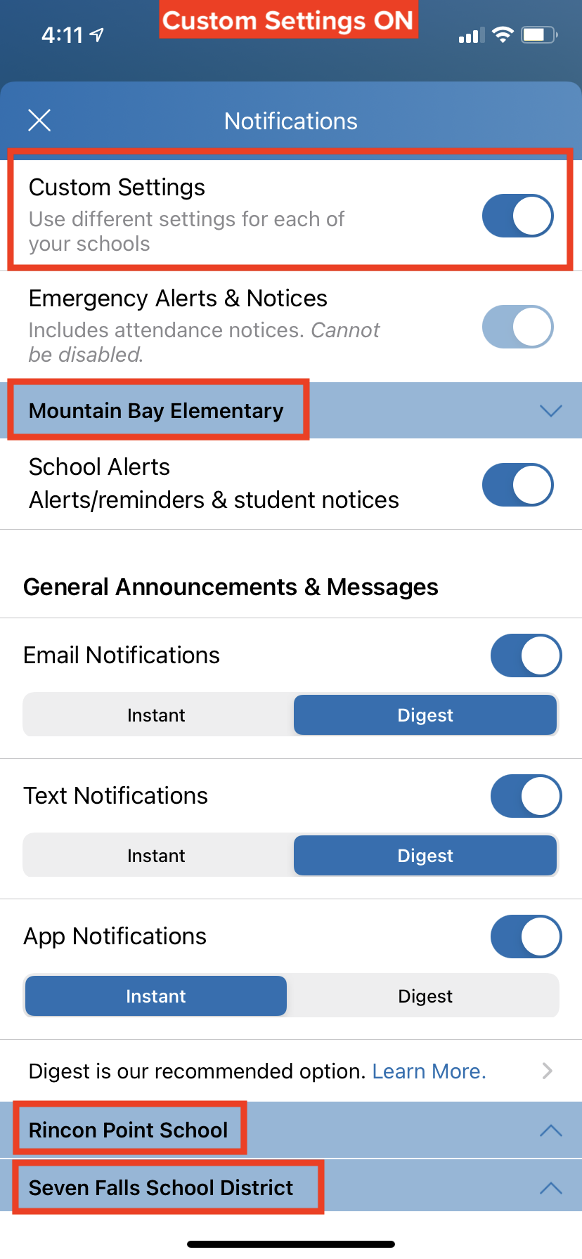 Mobile Preferences - Scotia-Glenville Central School District