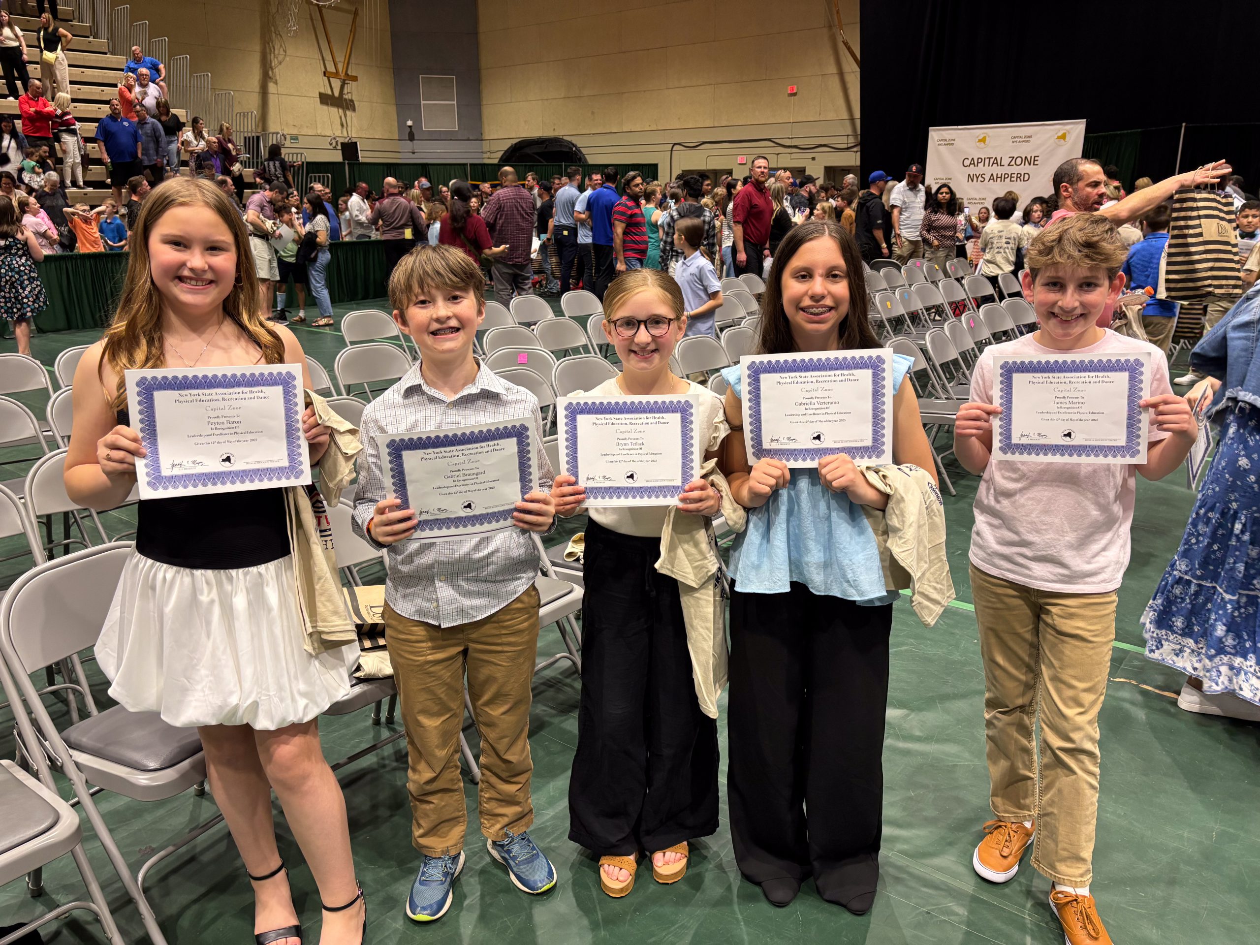 Recognition of student leadership in physical education - Scotia ...